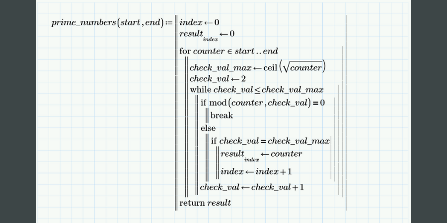 A Program for Generating Prime Numbers in Mathcad | PTC | Mathcad