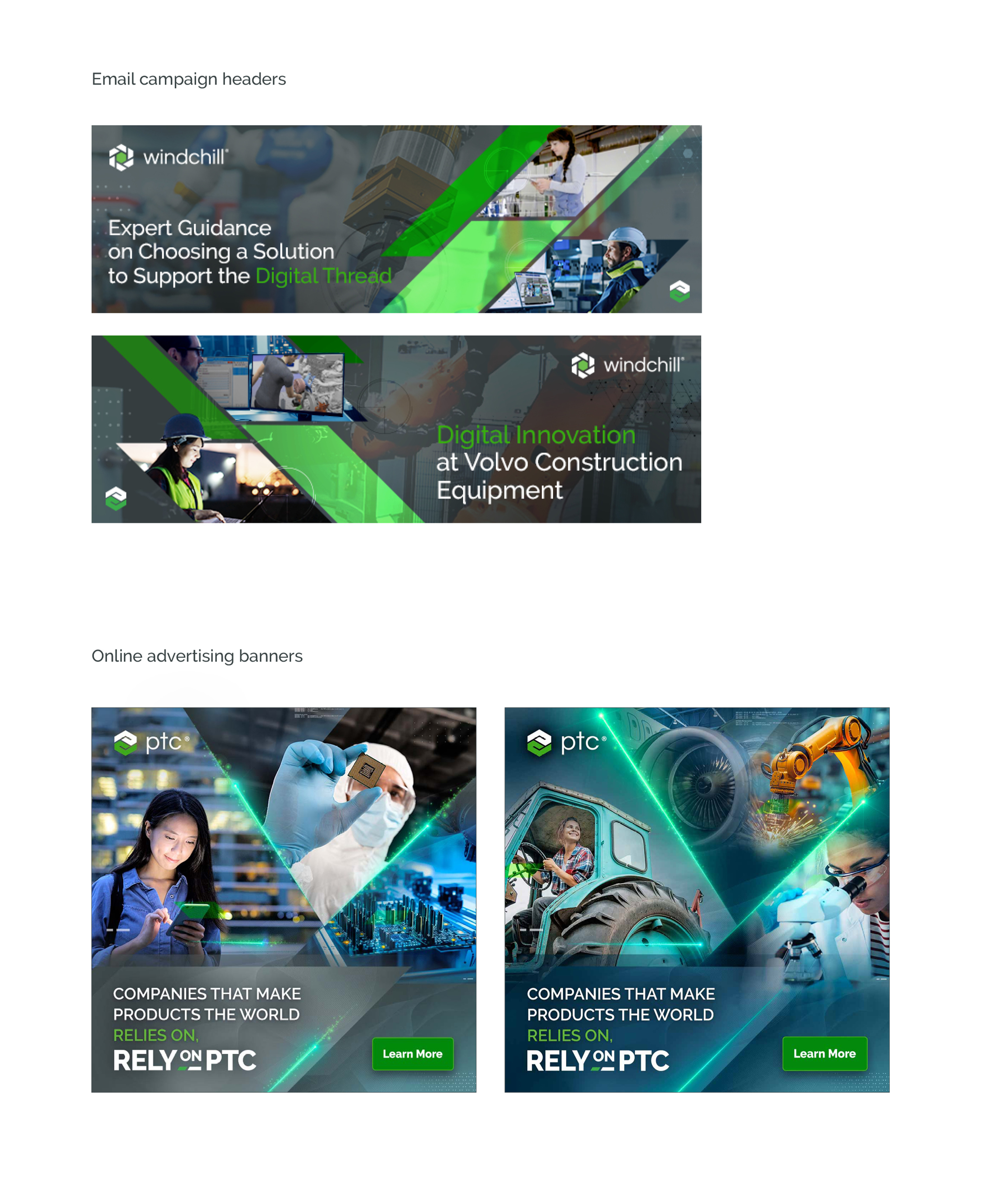 Email Headers and Web Banners | Collateral & Digital Assets ...